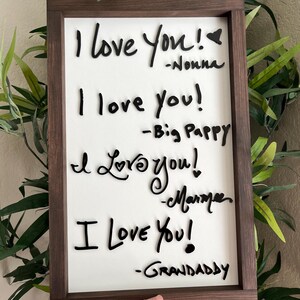 Personalized I Love You Sign WITH NAMES: 3D Laser Cut, Custom Wood ...