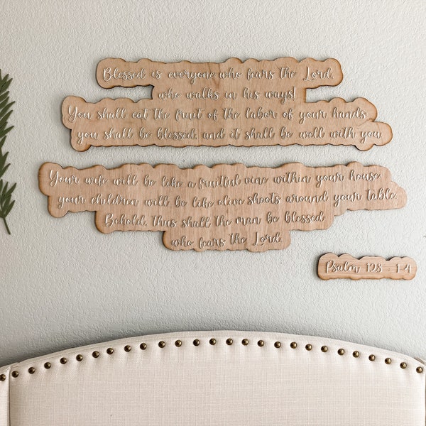 Psalm 128 - Etsy