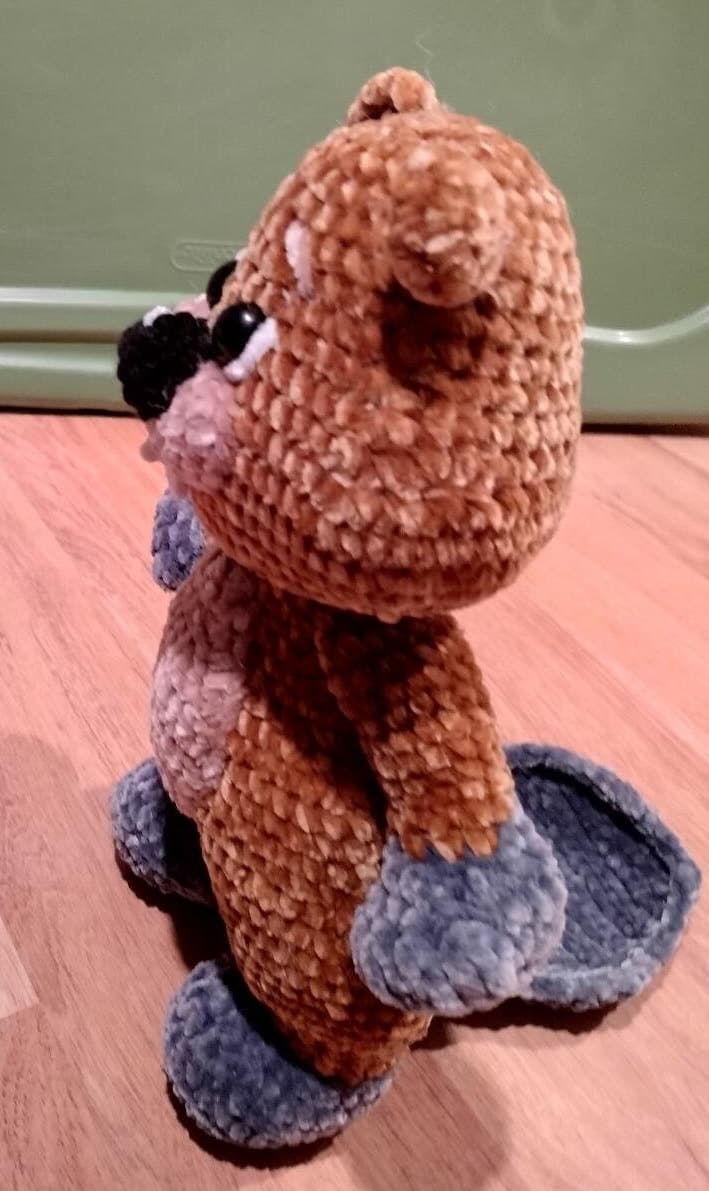 Plush Crochet Beaver - Etsy