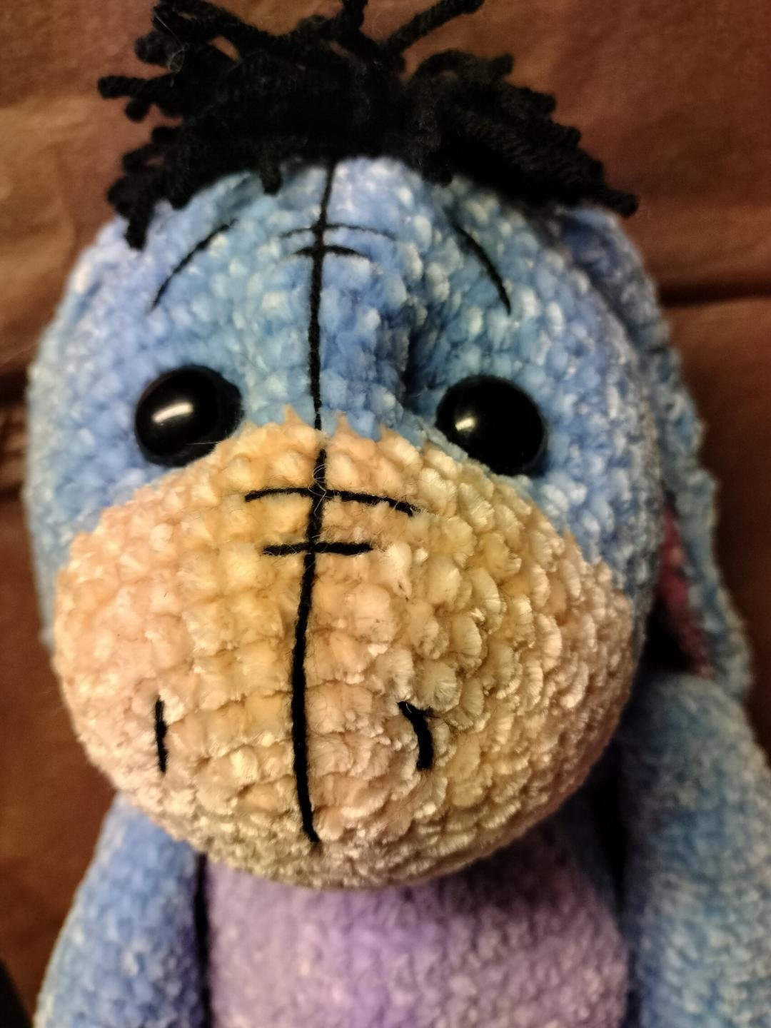 Eeyore - Crochet Plush Animal - Etsy