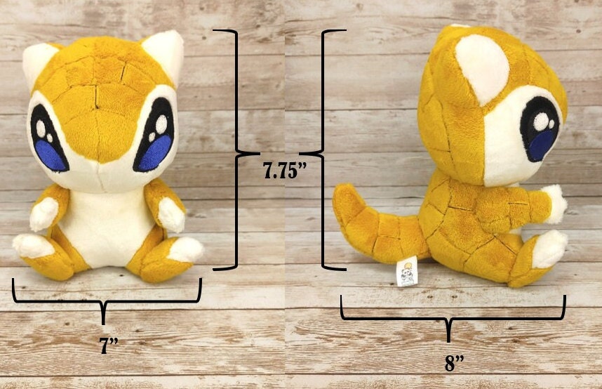 Sandshrew Plush Pattern - Etsy