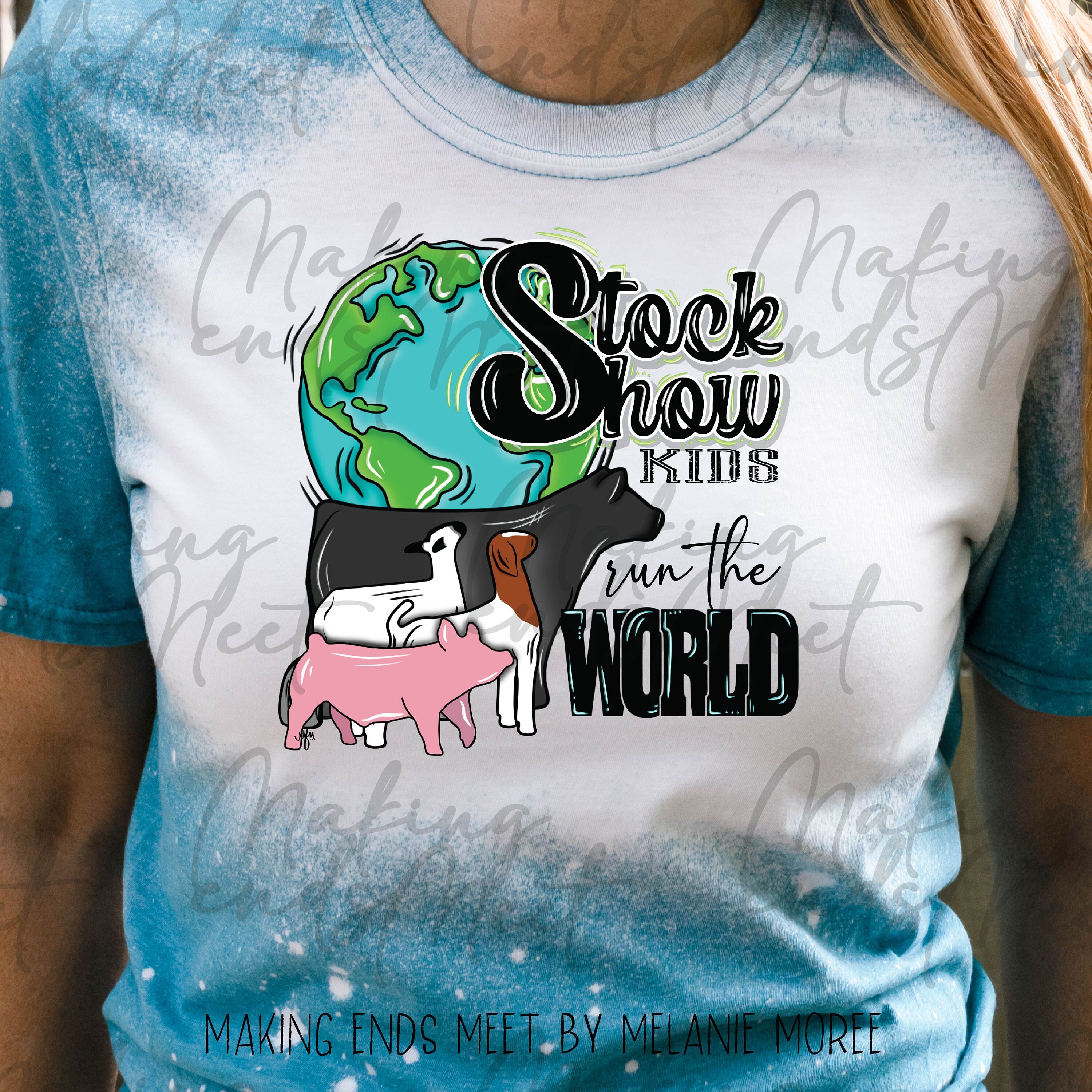 Stock Show Kids Run the World PNG Digital Download Digital Art Instant ...