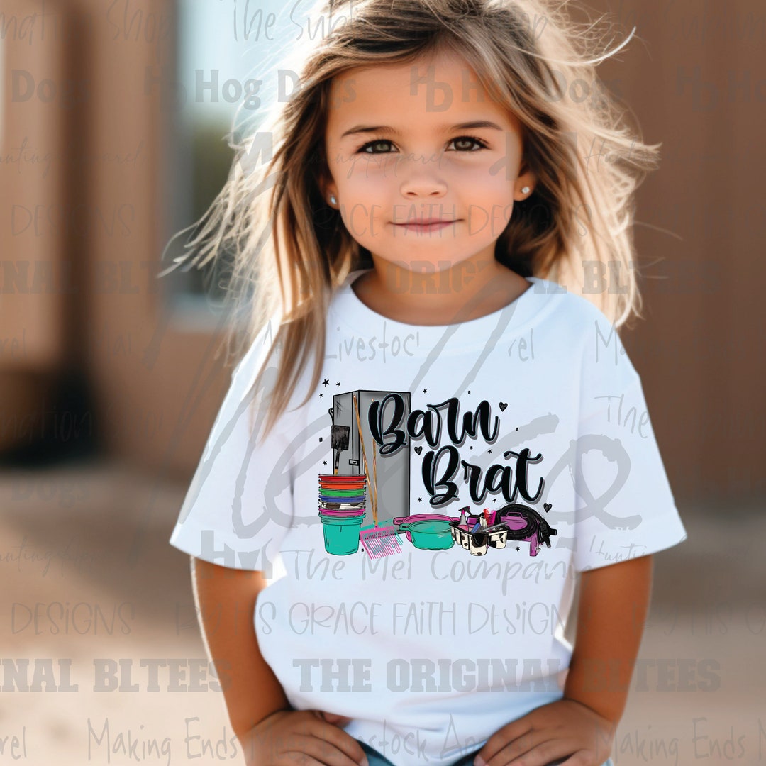 Barn Brat PNG Digital Download Sublimation Design Digital Art Instant ...