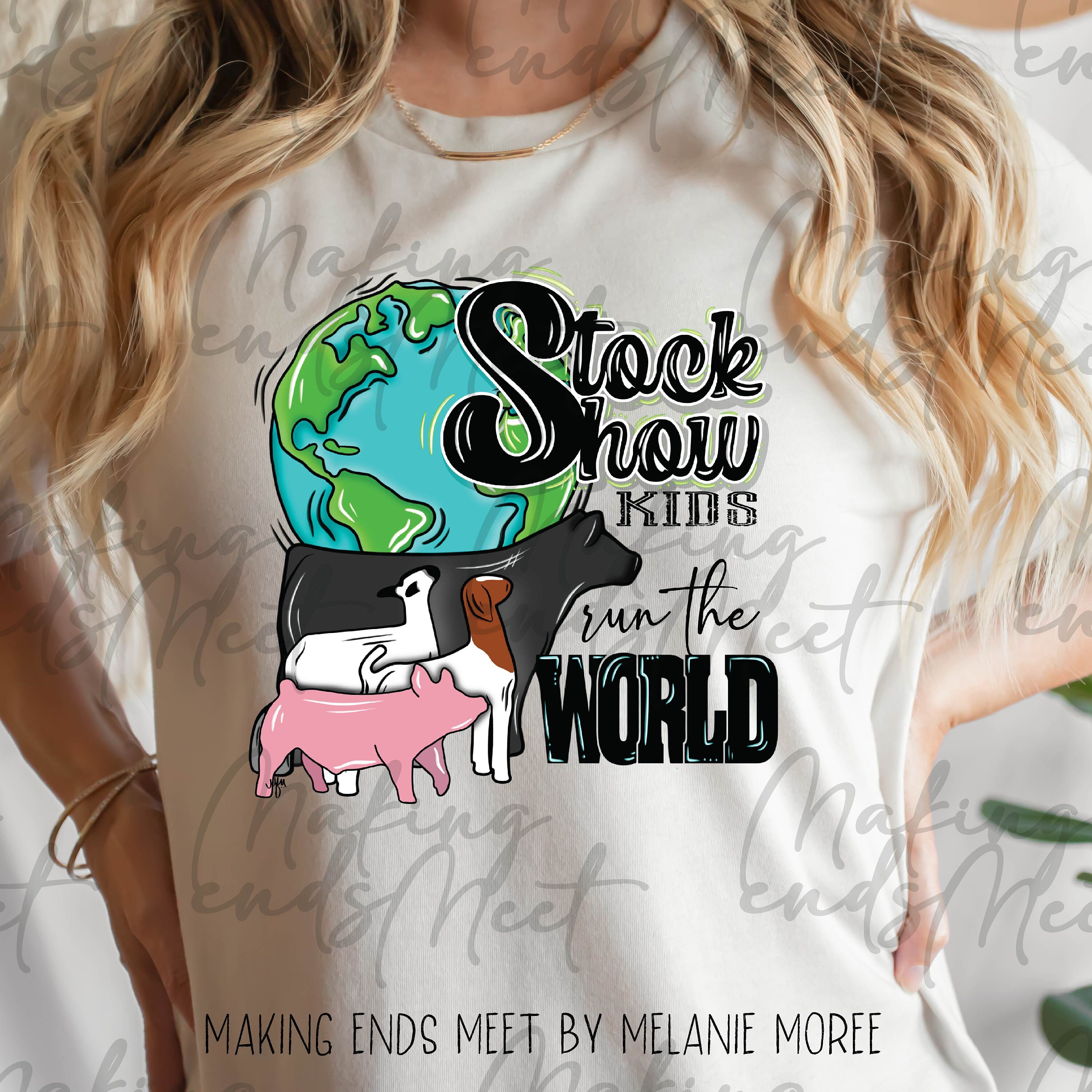 Stock Show Kids Run the World PNG Digital Download Digital Art Instant ...
