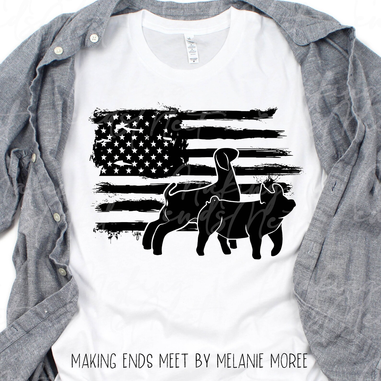 American Flag Animals PNG Digital Download Digital Art Instant Download ...