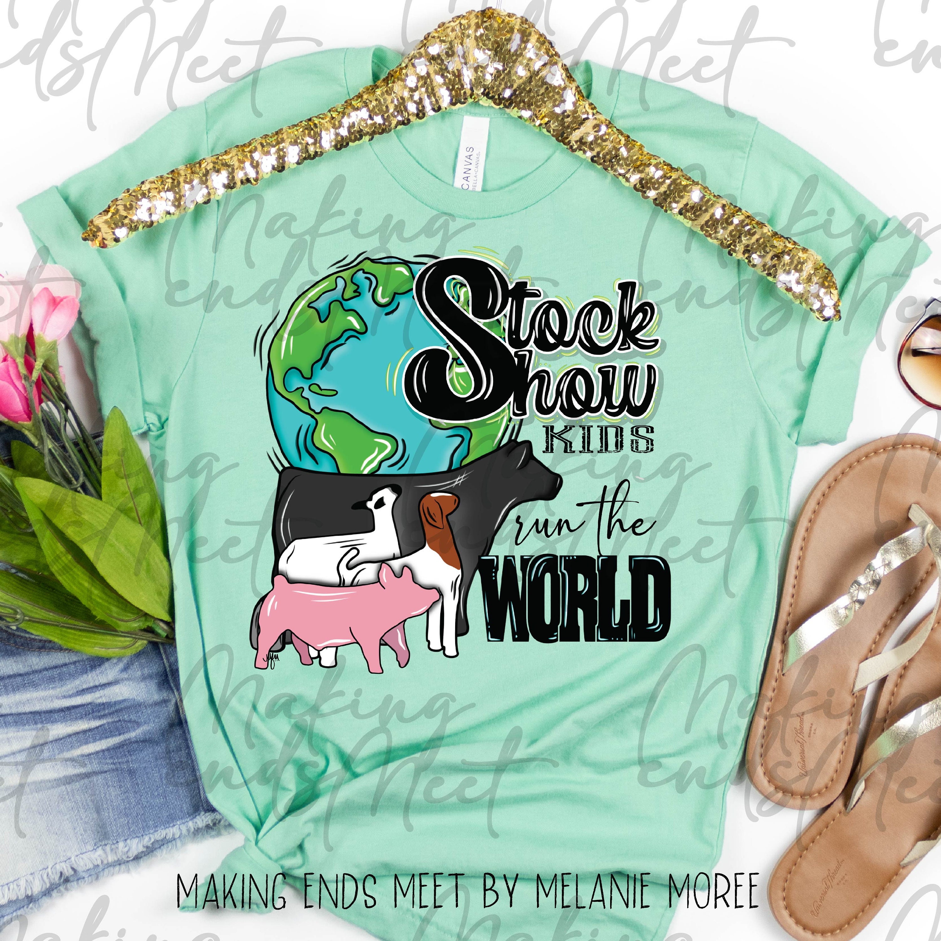 Stock Show Kids Run the World PNG Digital Download Digital Art Instant ...