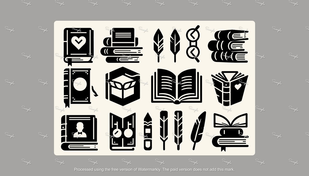 Book Lover SVG Bundle - Educational & Fun DIY Craft and Project Pack - Etsy
