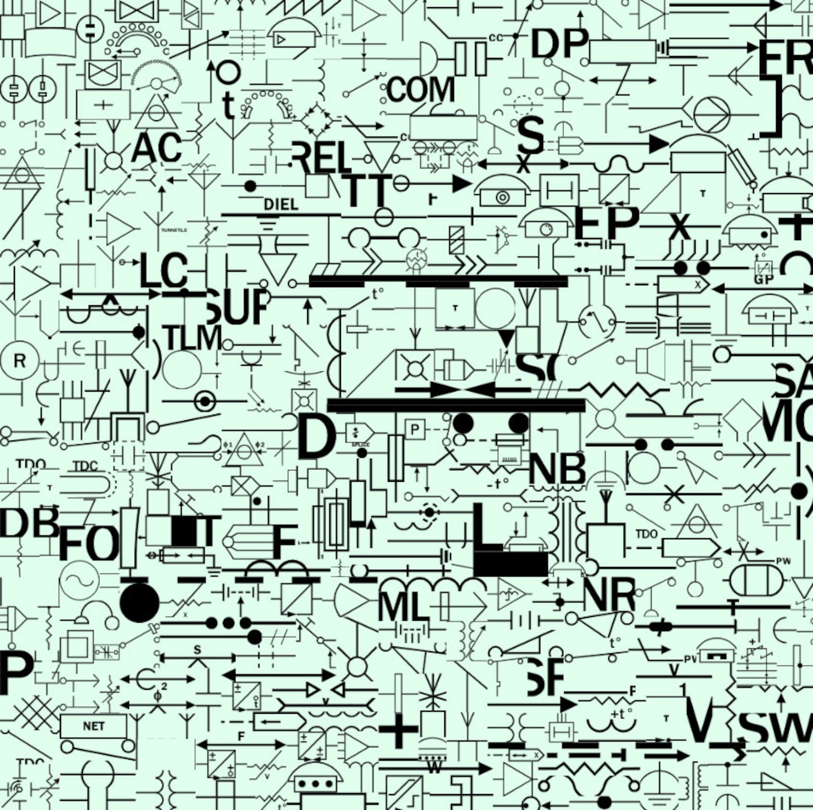 Electrical Symbols Mega Pack SVG Ai Png Dxf PDF - Etsy