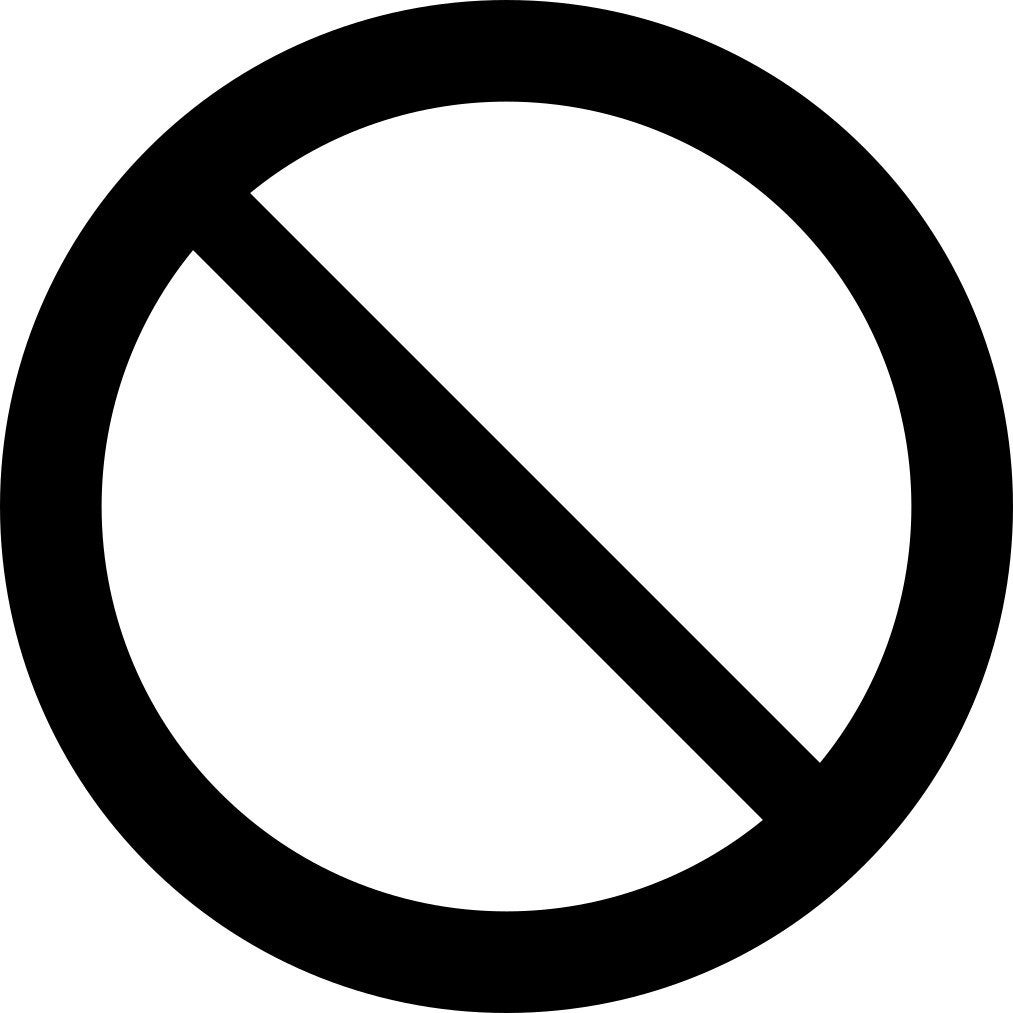 Industrial Prohibited Work Signs and SVG Pack: Ensure Safety in the ...