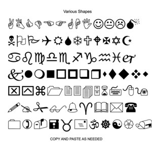 Símbolos y formas populares SVG Ai Png Dxf PDF Pack 1 - Etsy México