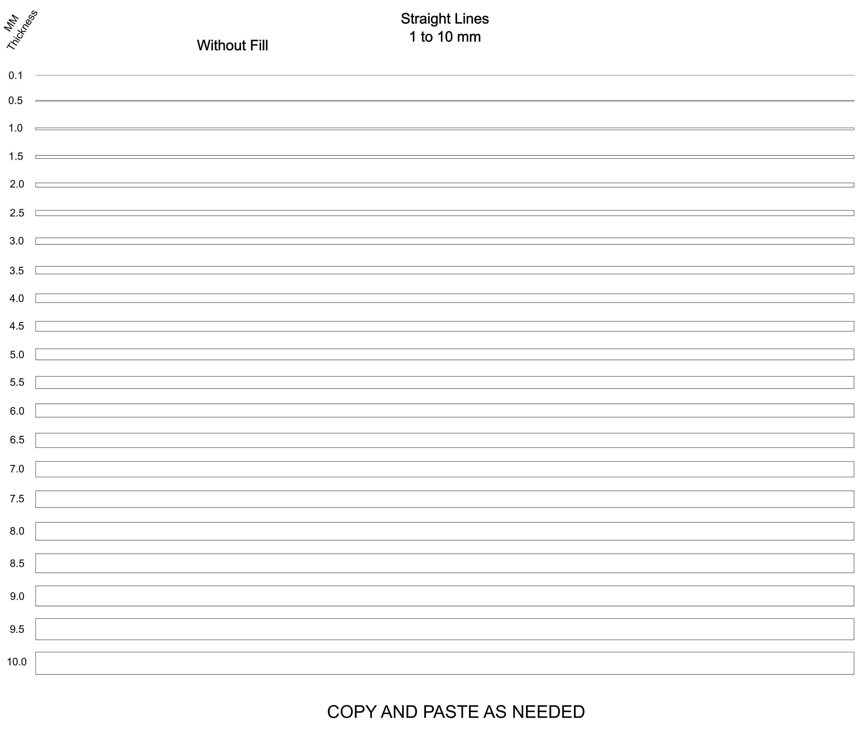 Líneas y formas básicas SVG Ai Png Dxf PDF Pack 2 - Etsy México