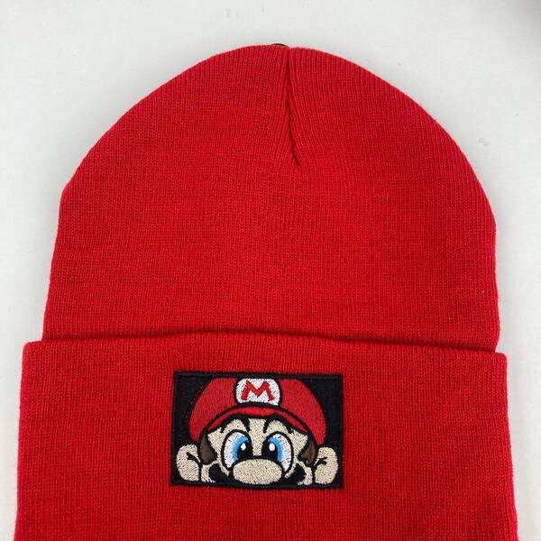 Super Mario Beanie - Etsy