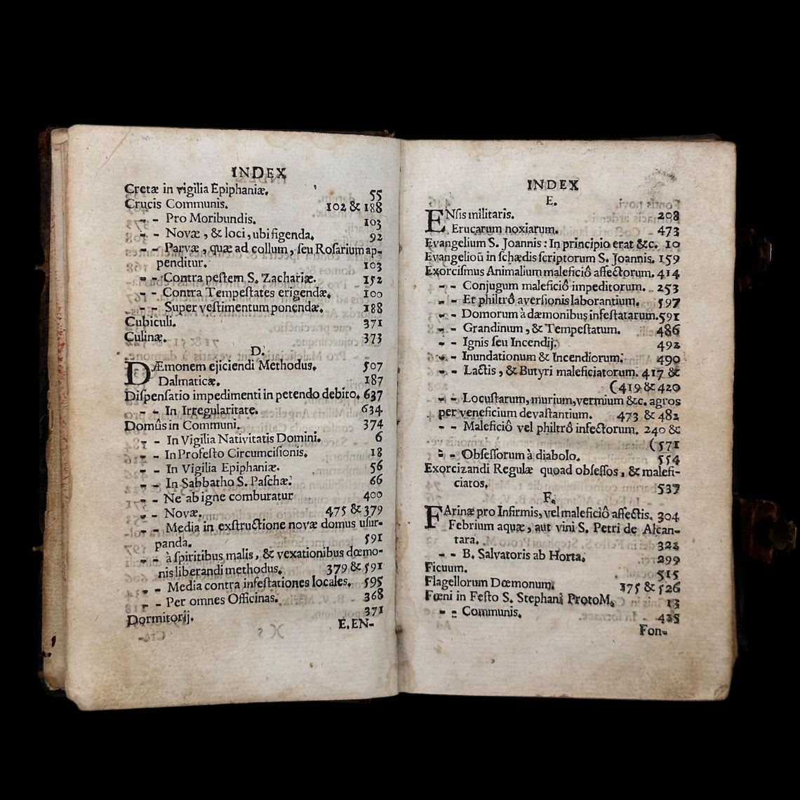 1750 - EXORCISM MANUAL Rituale Romanum - Etsy