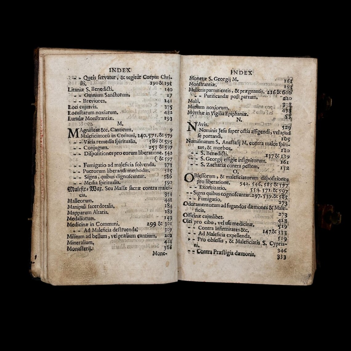 1750 - EXORCISM MANUAL Rituale Romanum - Etsy