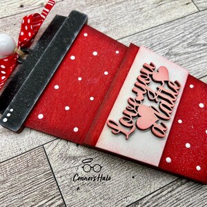 Love You a Latte Valentine’s Day Coffee Cup Gift Tag, Gift Card Holder ...