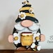 Cute Bumble Bee Standing Gnome Shelf Sitter, 8" X 4.5", Trendy Shelf ...