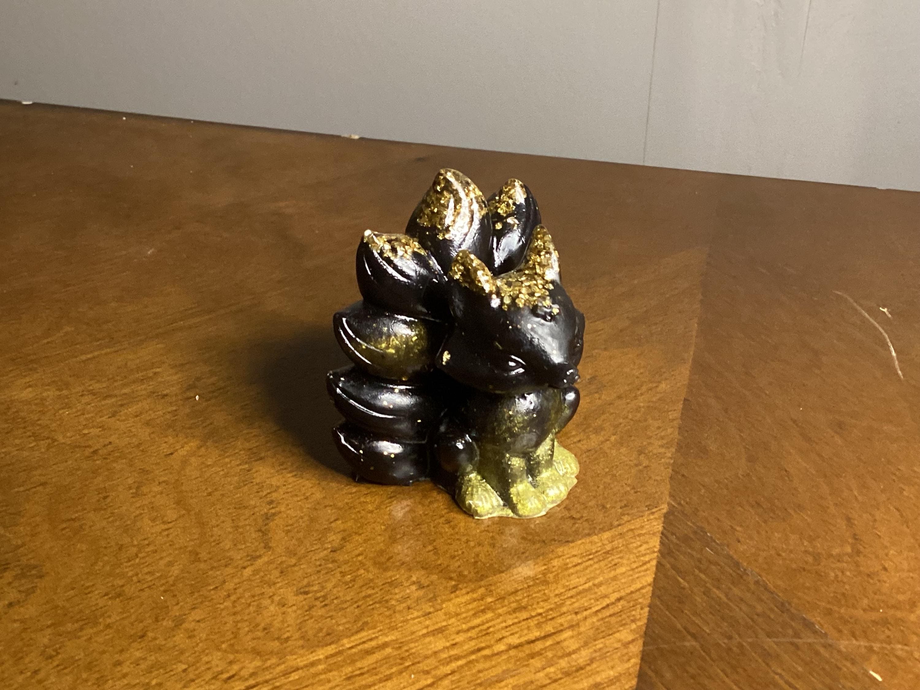 Resin Nine Tailed Fox Figurines - Etsy