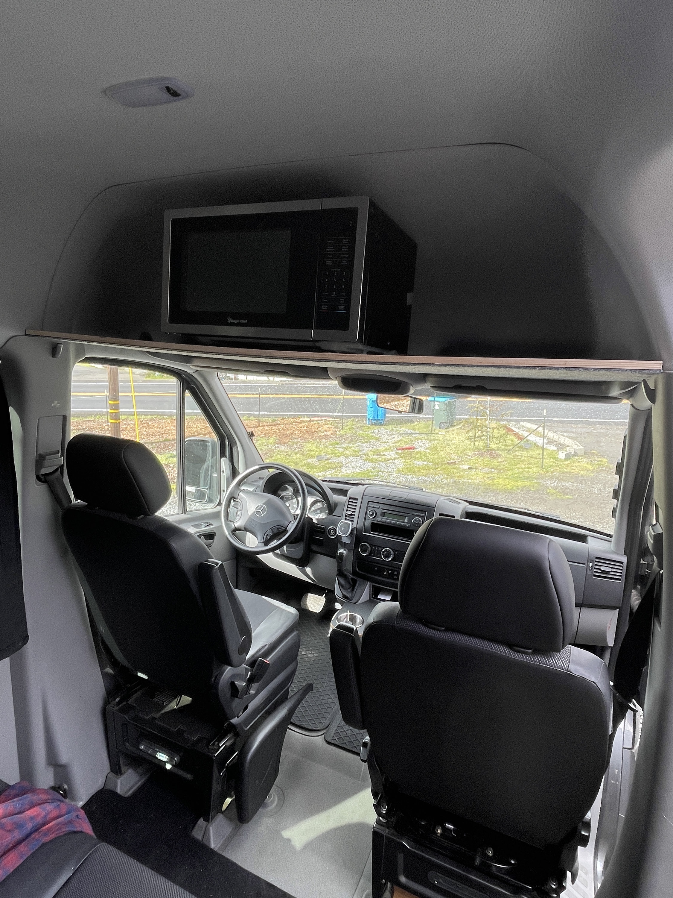 Sprinter Overhead Microwave Shelf. Pre 2019 - Etsy