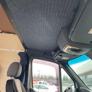 Sprinter Overhead Shelf With L Track and Lights - Etsy