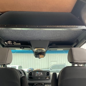 Sprinter Overhead Shelf With L Track and Lights - Etsy