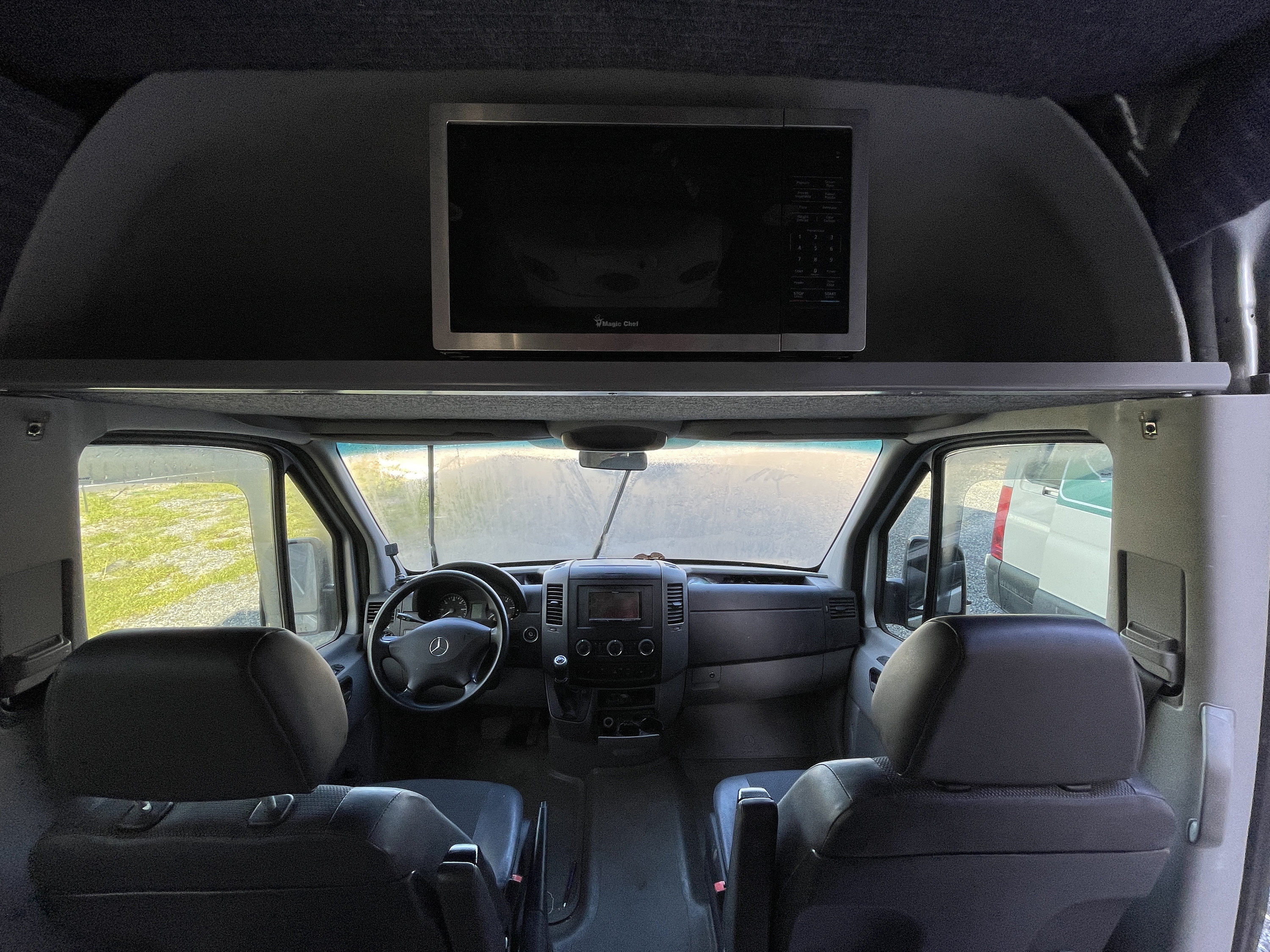 Sprinter Overhead Microwave Shelf. Pre 2019 - Etsy