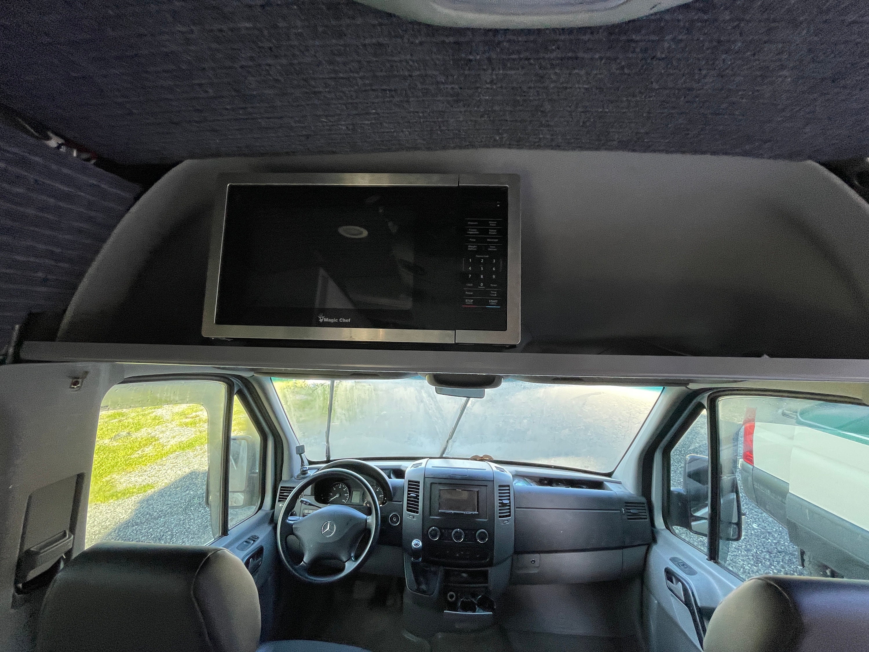 Sprinter Overhead Microwave Shelf. Pre 2019 - Etsy