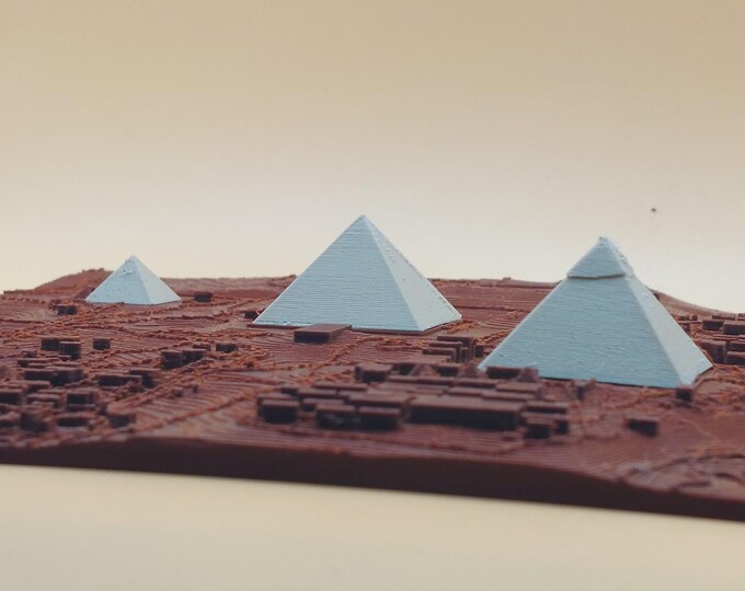 3D Printed Great Pyramids of Giza | Historical Egypt Model Set | High ...