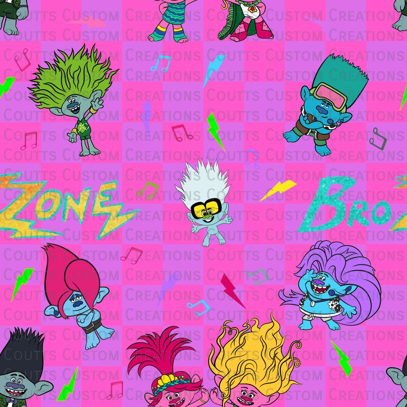 Neon Band Seamless - Etsy