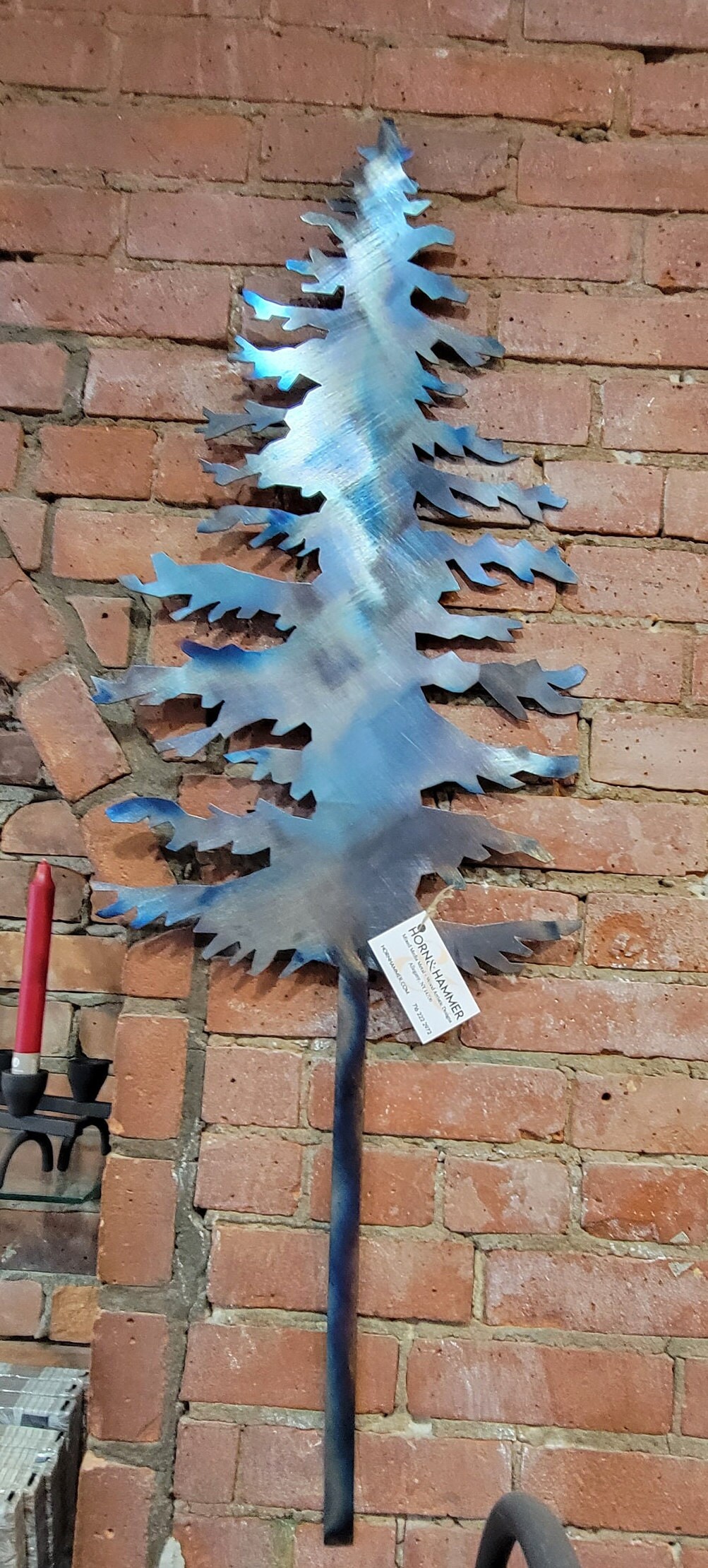 Metal Tree Art, Gallery Wall, Tree Silhouette, Minimalist, Metal Art ...