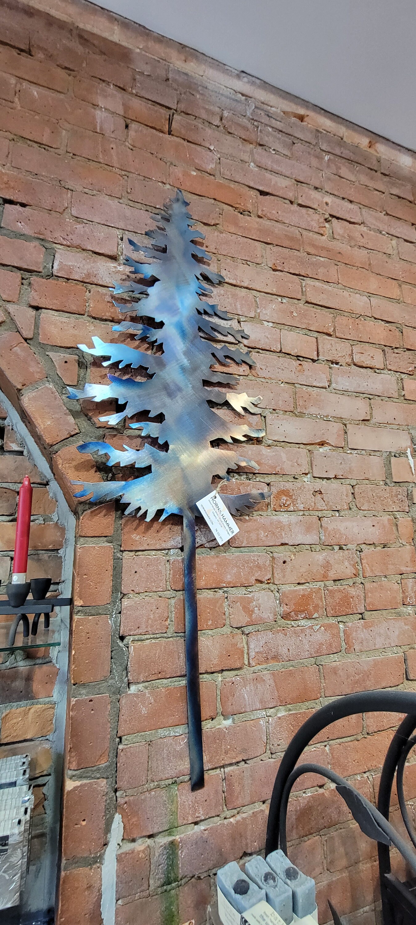 Metal Tree Art, Gallery Wall, Tree Silhouette, Minimalist, Metal Art ...