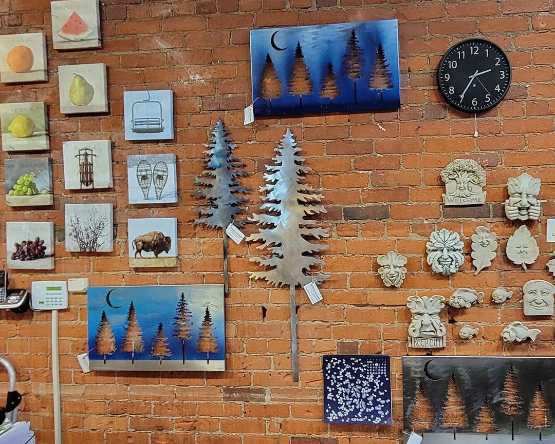 Metal Tree Art, Gallery Wall, Tree Silhouette, Minimalist, Metal Art ...