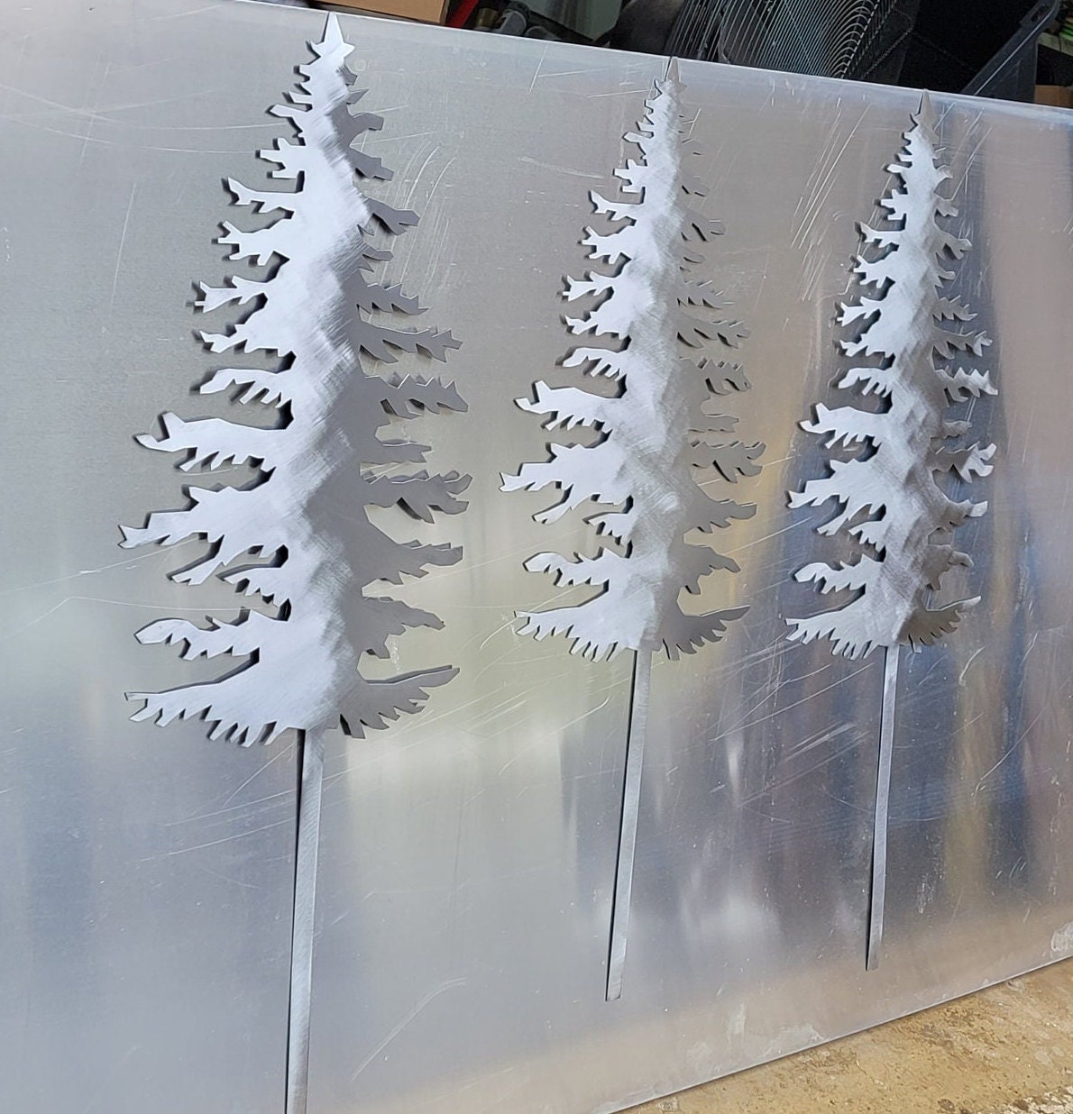 Metal Tree Art, Gallery Wall, Tree Silhouette, Minimalist, Metal Art ...