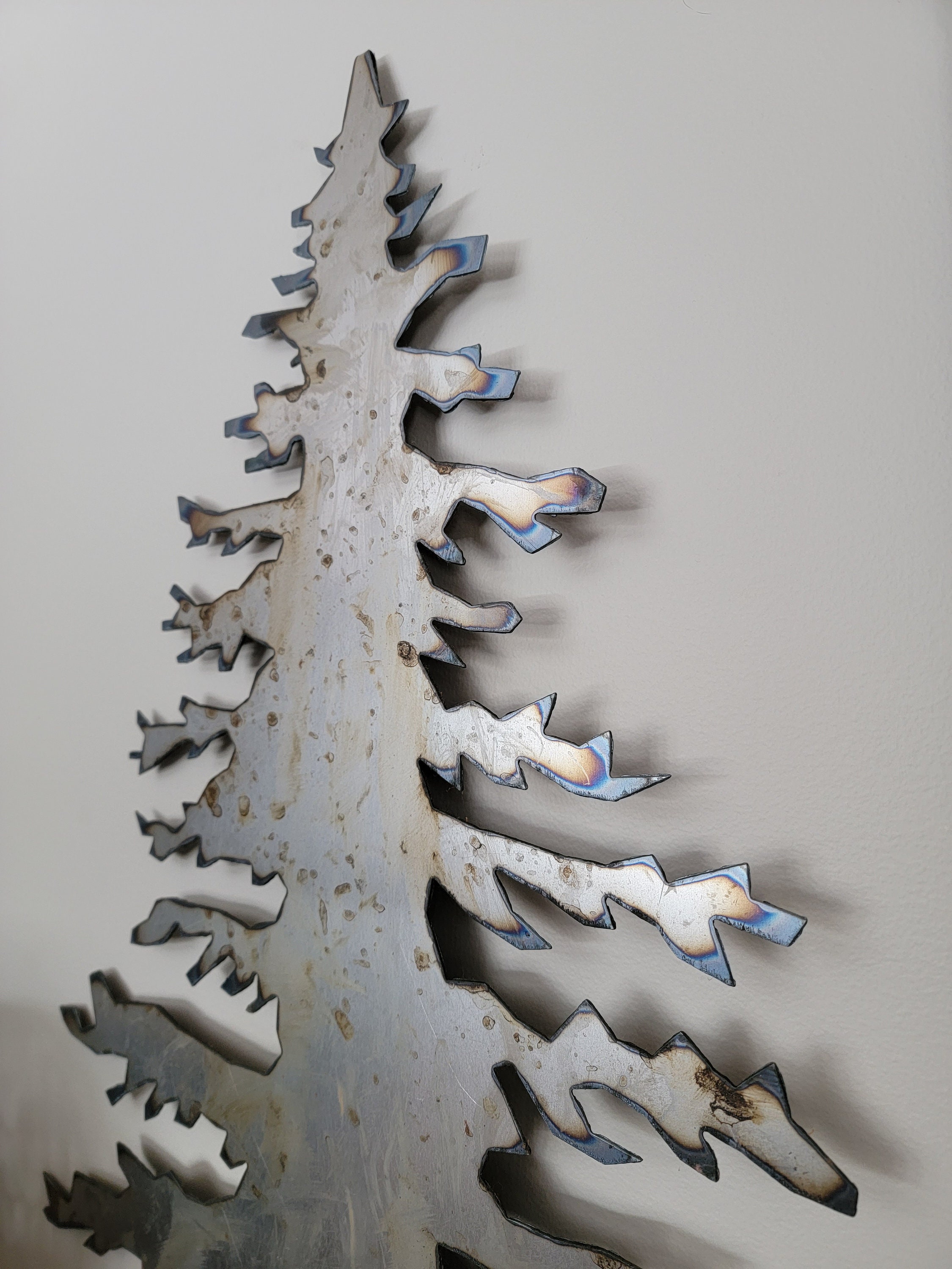 Metal Tree Art, Gallery Wall, Tree Silhouette, Minimalist, Metal Art ...