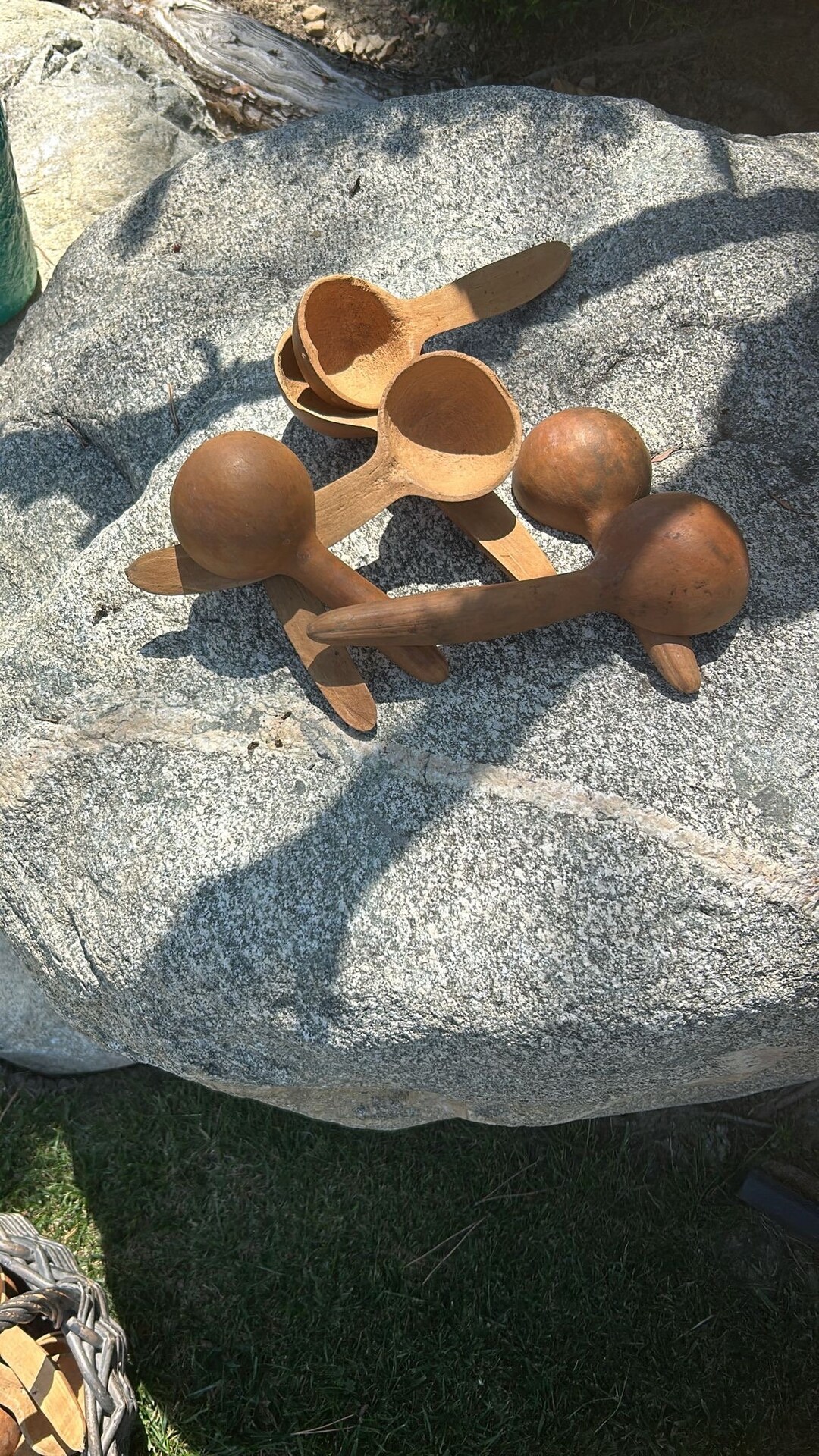 West African Wooden Spoons - Etsy