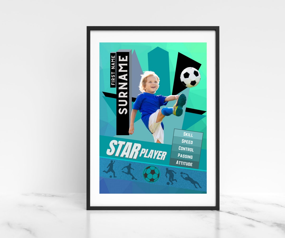 Sporty Kids: Custom-made Kids Poster | Personalised Poster With Your ...