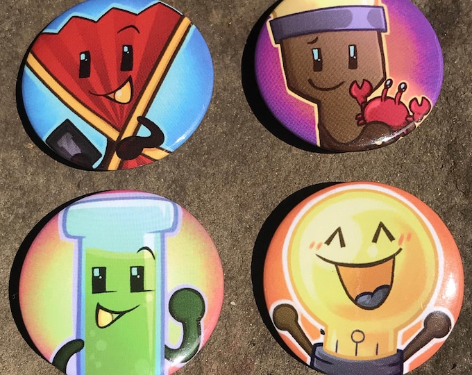 Inanimate Insanity Pin-back Buttons - Etsy