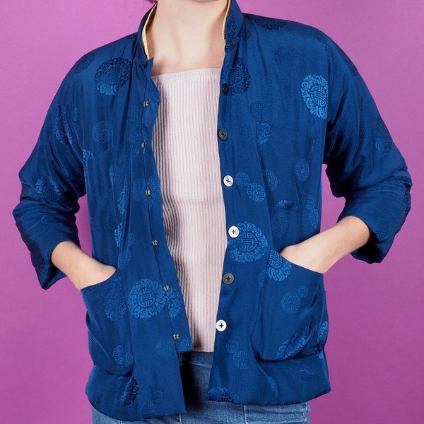 Silk Jacket - Etsy