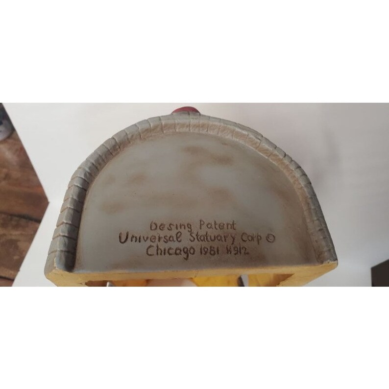 Vintage 1981 Universal Statuary Corp Chicago 1981 H912 Fire - Etsy