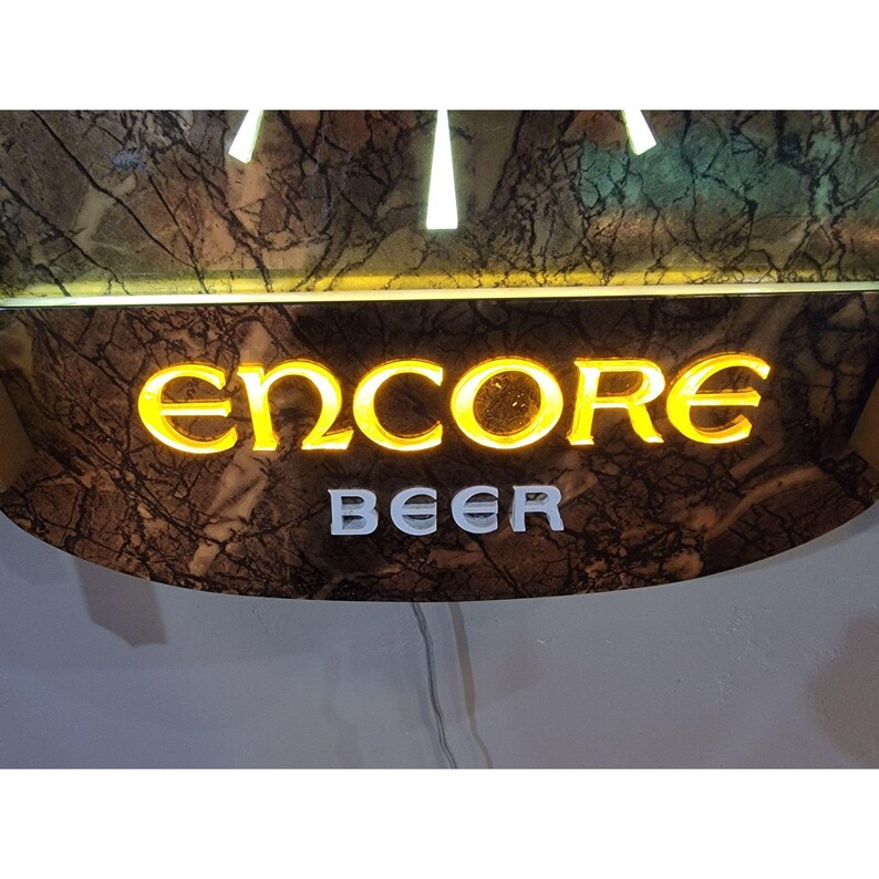 Vintage 1969 Encore Beer Light-up Clock Jos Schlitz Brewing Milwaukee ...