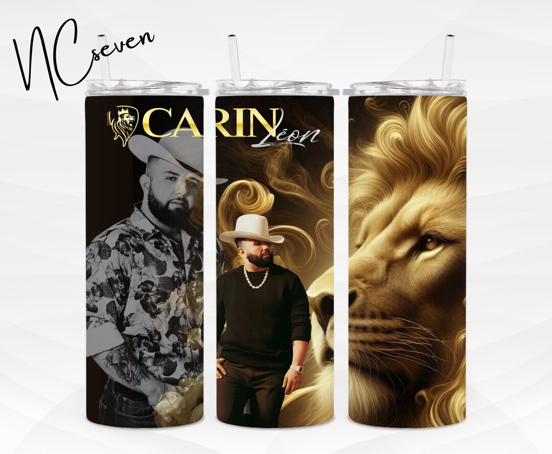 Carin Leon 20oz Skinny Tumbler Wrap PNG Sublimation Design - Etsy