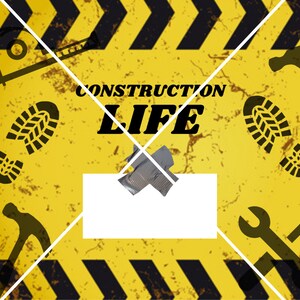 Construction Worker Life Custom Name 20oz Skinny Tumbler Wrap ...