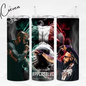 Cartel De Santa 20oz Skinny Tumbler Wrap / El Babo PNG - Etsy México
