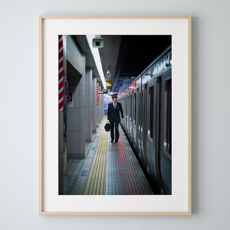 Japanese Subway Poster - Etsy