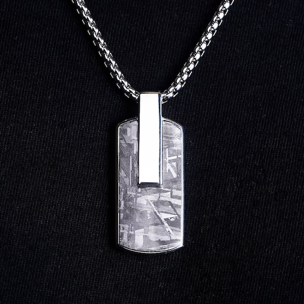 Meteorite Pendant - Etsy