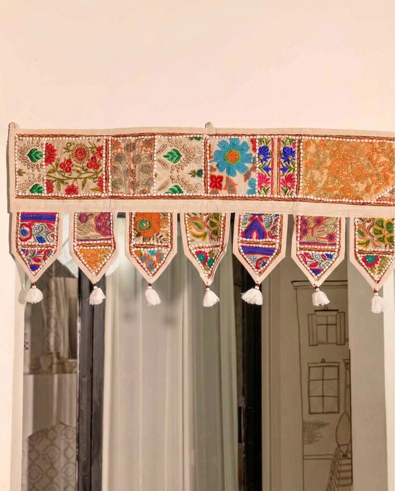 Handmade Patchwork Toran Indian Door Hanging Diwali Decor - Etsy