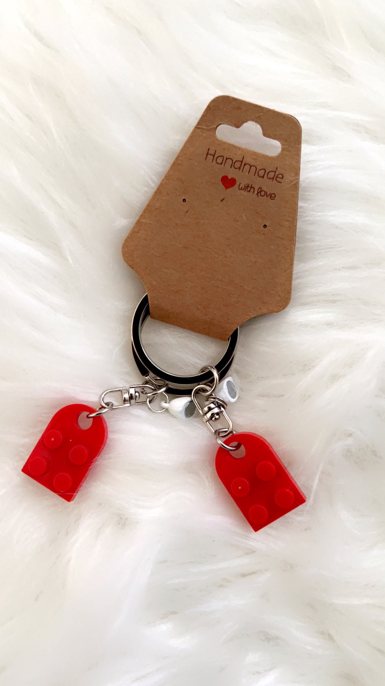 Connecting Heart Keychain - Etsy