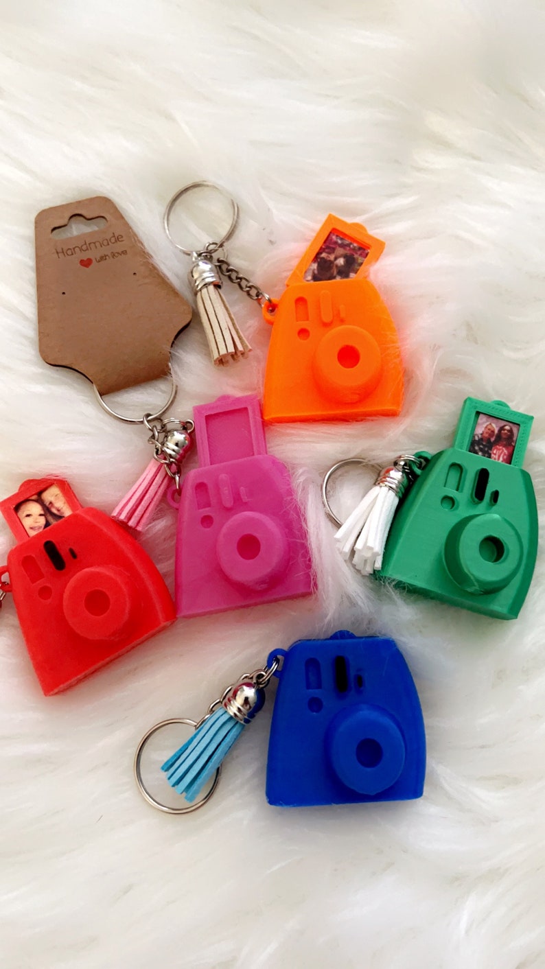 Mini Camera Keychain - Etsy