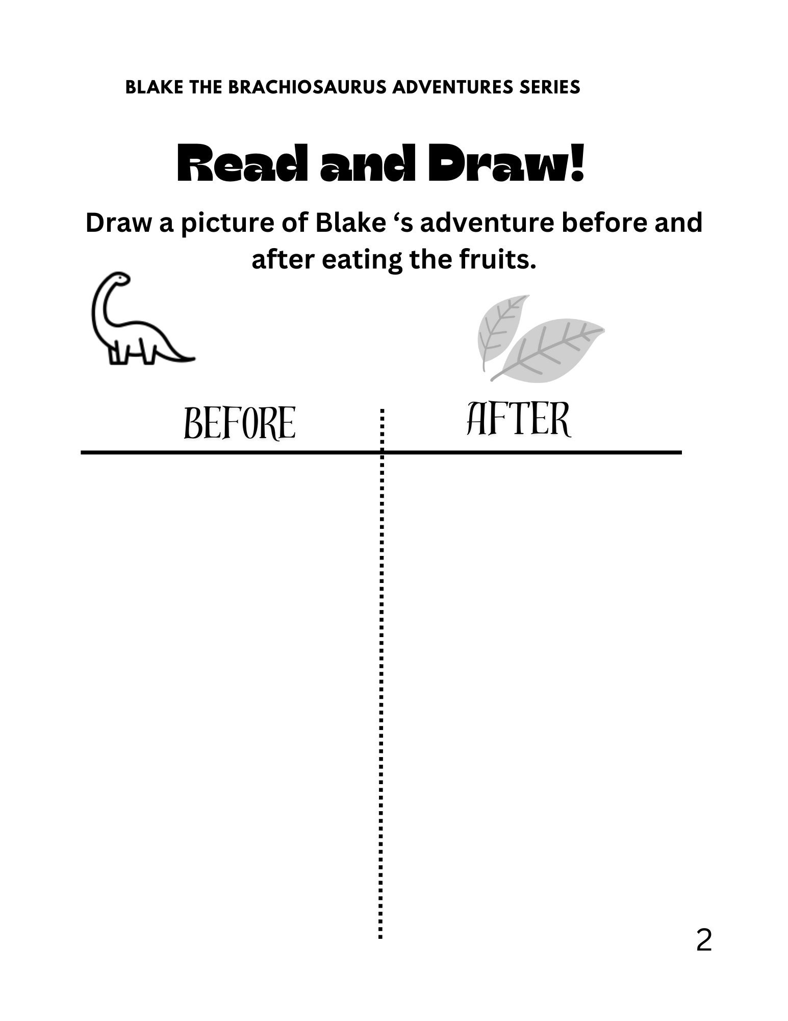 Kindergarten to Grade 2 Reading Comprehension Read and Draw Activity ...