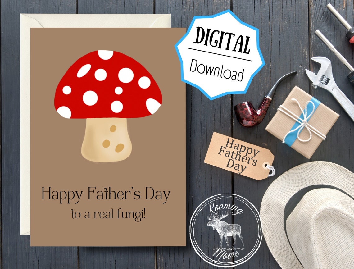 Printable Father's Day Card, Instant Download, Funny Father's Day Card ...