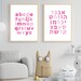 Aleph Bet, Alef Bet, Aleph Beis, Alef Beis, Hebrew Wall Art, ABC ...